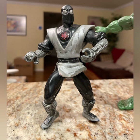 Toys | Vintage 203 Tmnt Foot Soldier 2 Mini Figure Playmates Ninja ...